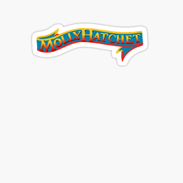 "Molly Hatchet" Sticker for Sale by PinabelCorbeil | Redbubble
