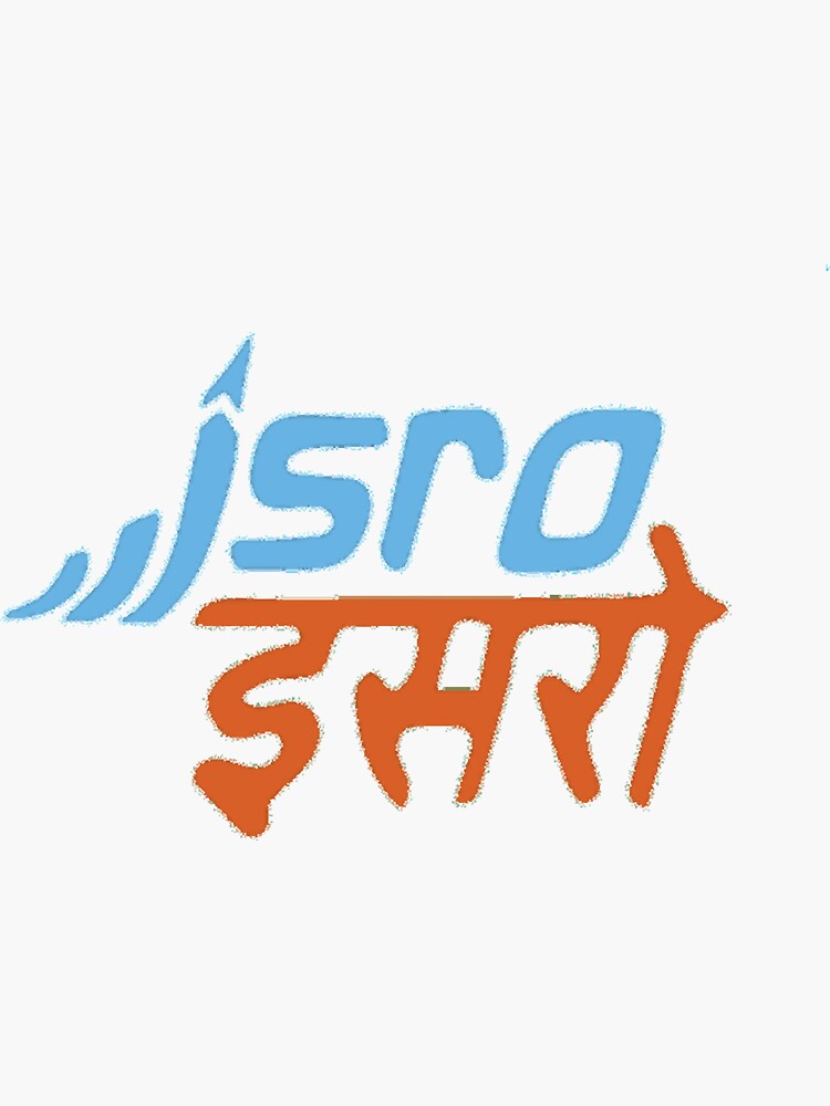 "Indian Space Research Organization (ISRO) Logo" Sticker for Sale by ...