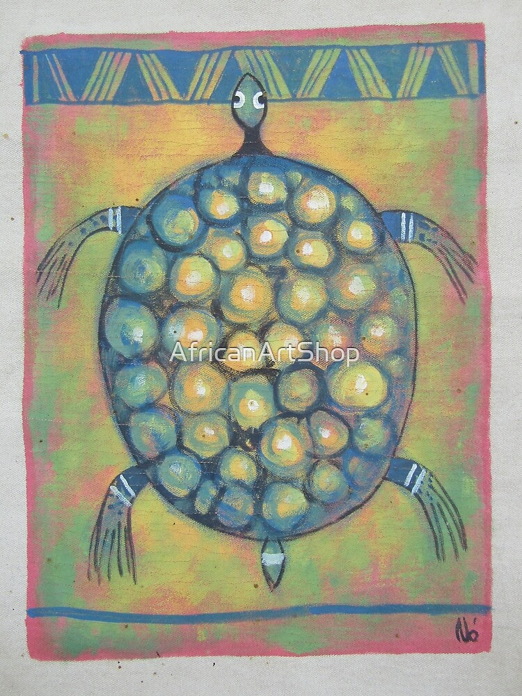 "The turtle" Poster for Sale by AfricanArtShop | Redbubble
