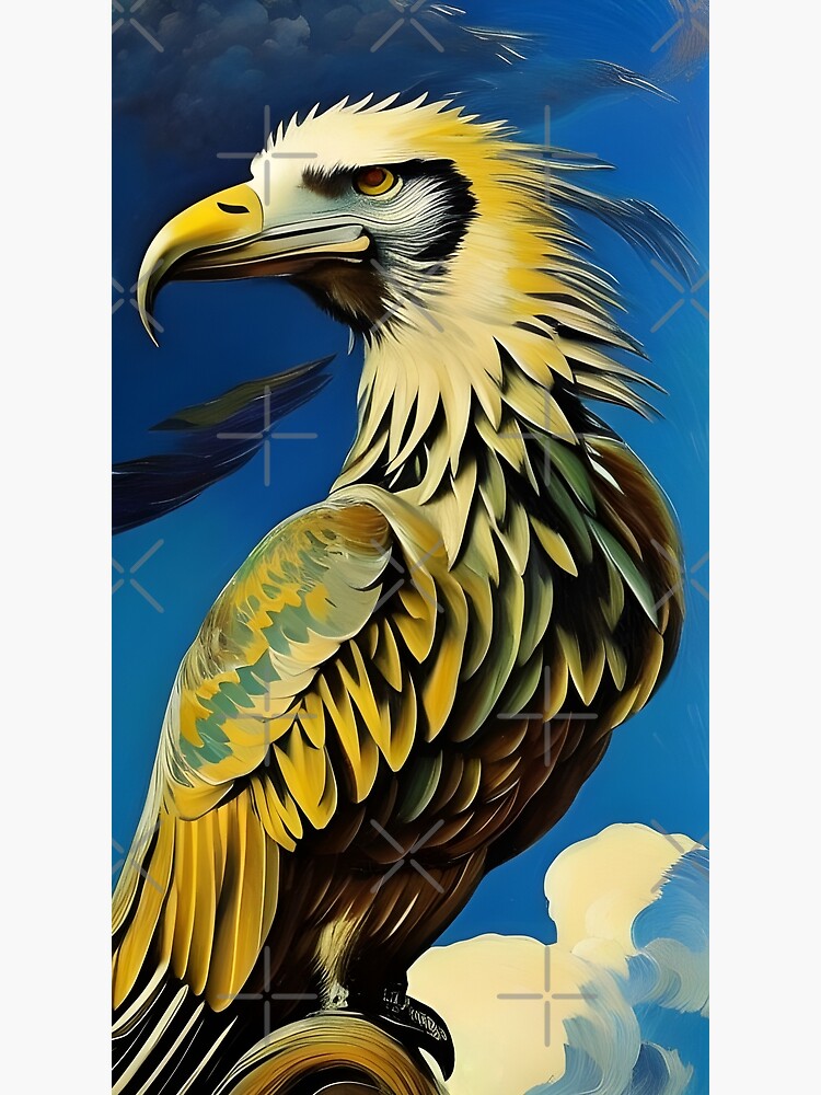 "Griffon Vulture, Ai Generated Art " Poster for Sale by AC Chidiac ...