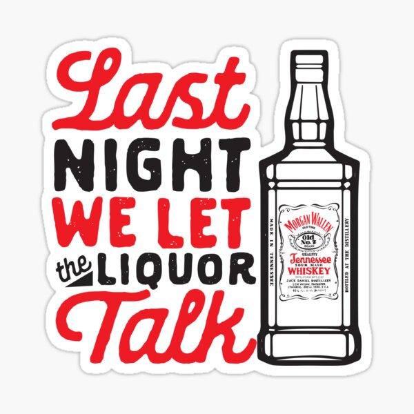 "morgan wallen: last night" Sticker for Sale by DaltonOriginals | Redbubble