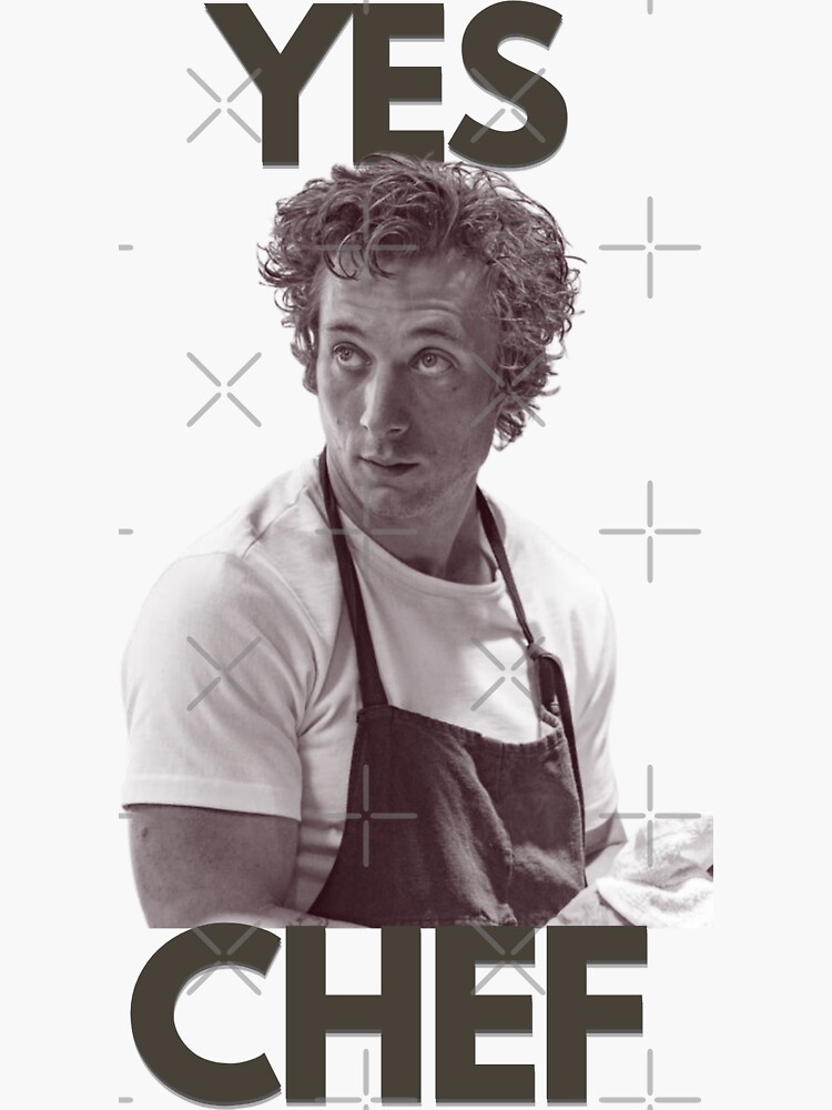 "Yes, Chef The Original Berf of Chicagoland " Sticker for Sale by ...