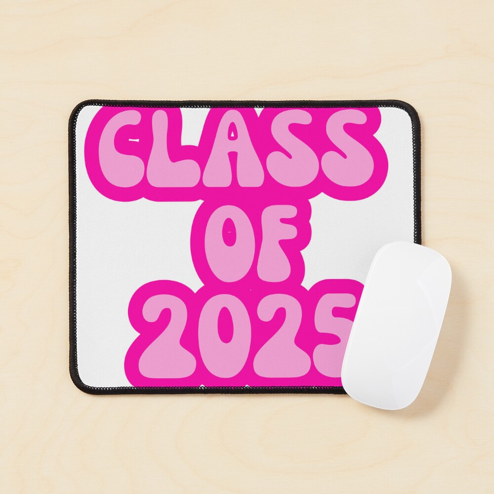 "Class of 2025 (Pink)" Sticker for Sale by OscarAndOphelia | Redbubble