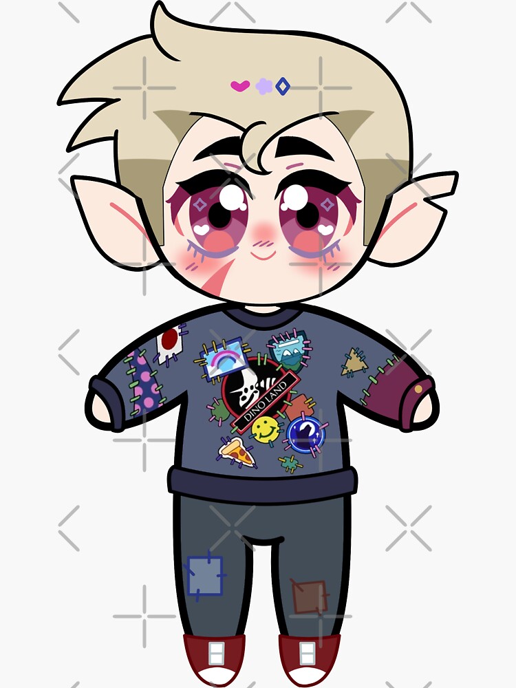 "Sweater Hunter TOH Plushie Style" Sticker for Sale by SabSackStore ...