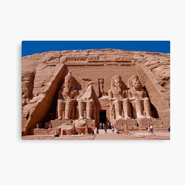 Abu Simbel Canvas Prints | Redbubble