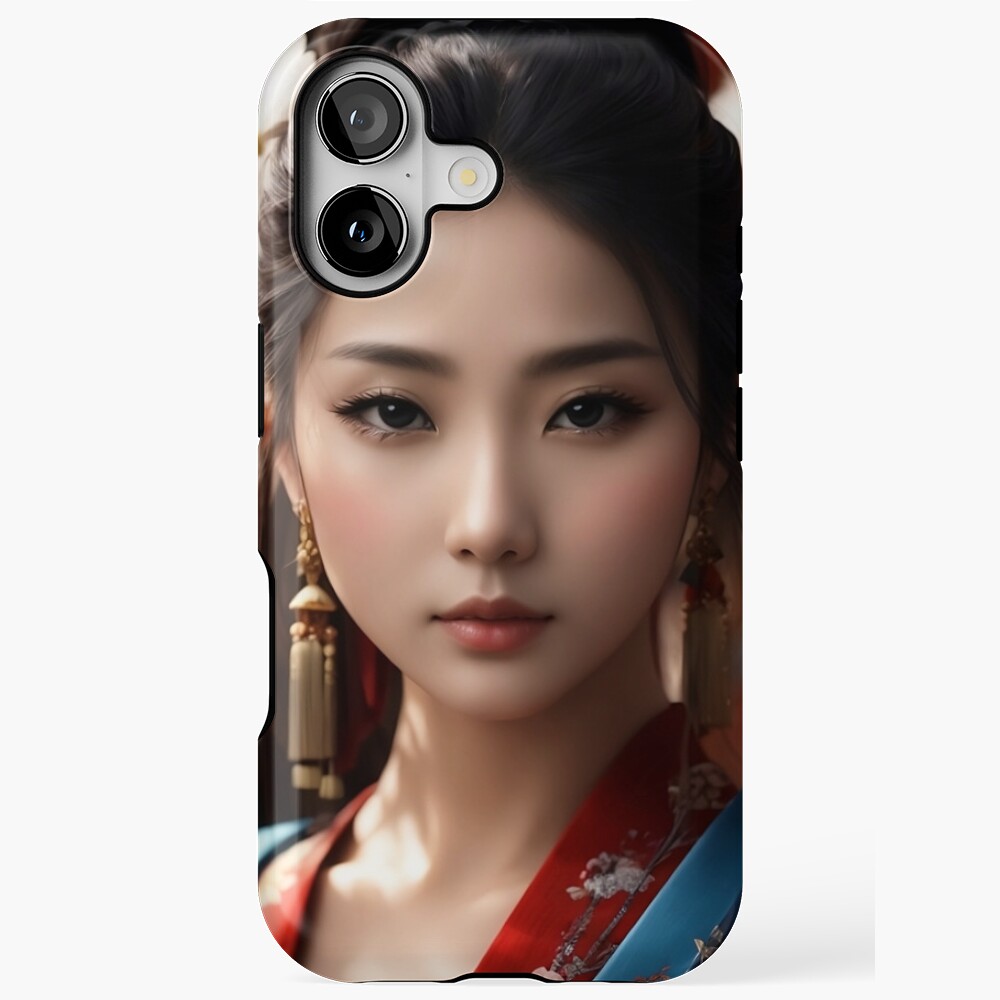 "Sakura Asian Womans Portrait" Sticker for Sale by CuratedChoices ...