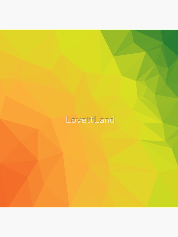 "Mango Geo" Poster by LovettLand | Redbubble