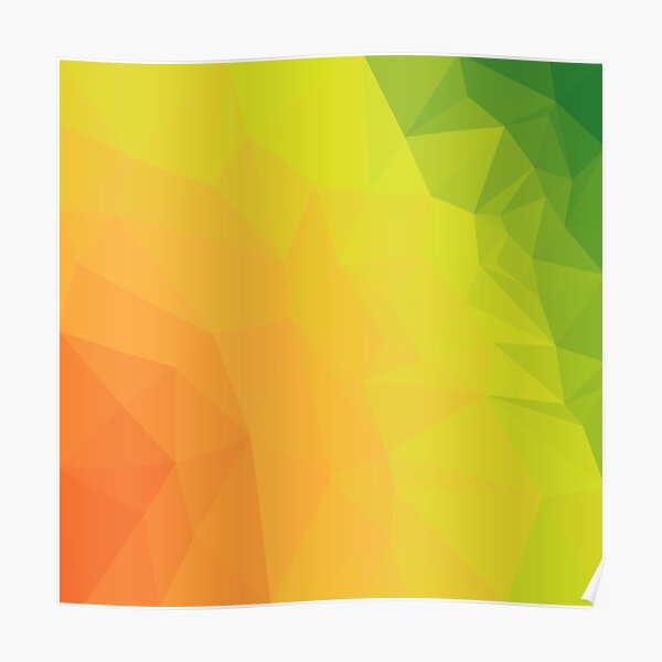"Mango Geo" Poster by LovettLand | Redbubble