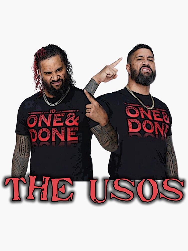 "Usos Jimmy Jey Bloodline Old School Vintage Pro Wrestling WWE WWF AEW ...