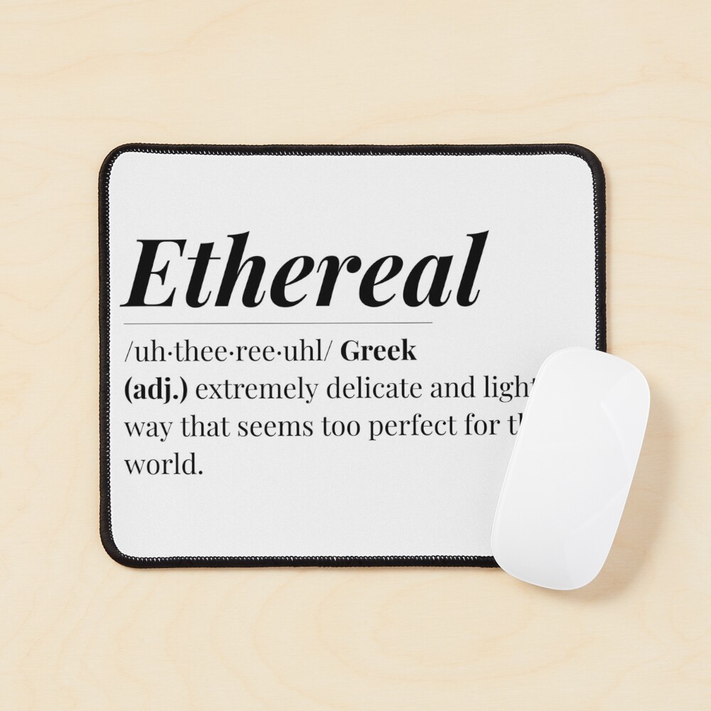 "Ethereal Word Definition " Art Board Print for Sale by Feather n' Ink ...