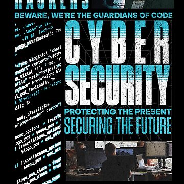 "Cybersecurity | Hacker | Vintage Style" Sticker for Sale by Tee ...