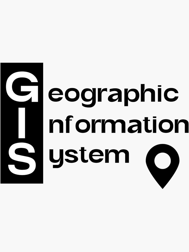"GIS Geographic Information System " Sticker for Sale by AbigarTaylor ...