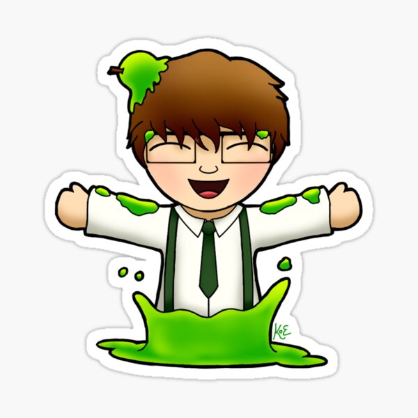 "Charlie Slimecicle Chibi" Sticker for Sale by TheKoEStore | Redbubble