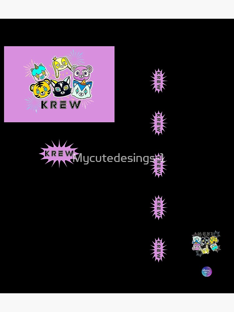 Cute Krew Faces, KREW DISTRICT, KREW TEDDY Backpack sold by Achieng ...