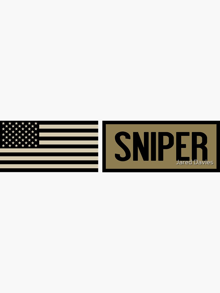 "Military: Sniper" Sticker by MilitaryCandA | Redbubble