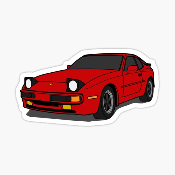 "Porsche 944" Sticker for Sale by the-1983 | Redbubble