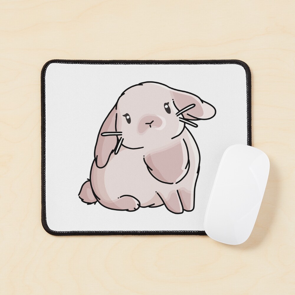 "Cute Pink Bunny" Sticker for Sale by Sam H | Redbubble