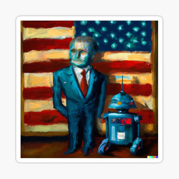 "One Of A King AI Art: Artificial Intelligence Art Work. The Robot ...