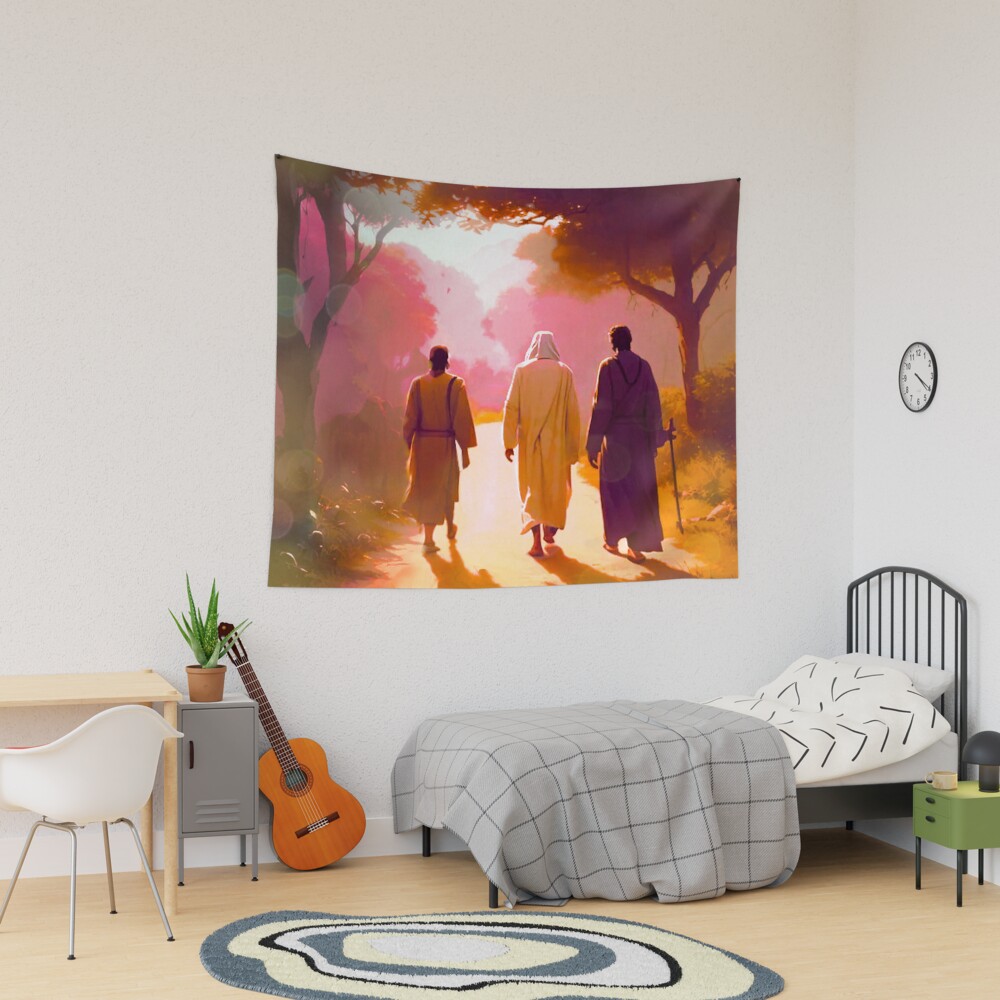 "The Road to Emmaus" Poster for Sale by Cristina Victoria | Redbubble