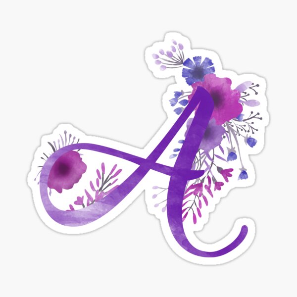 The Letter A Stickers | Redbubble