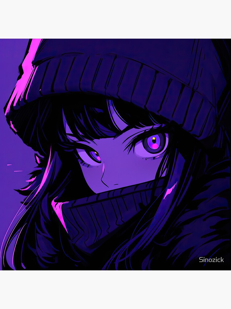 "Purp" Sticker for Sale by Sinozick | Redbubble