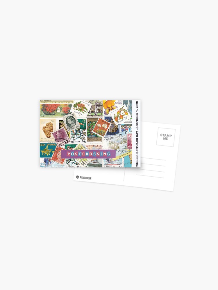 "Card for Postcrossing" Postcard for Sale by Hely01 | Redbubble