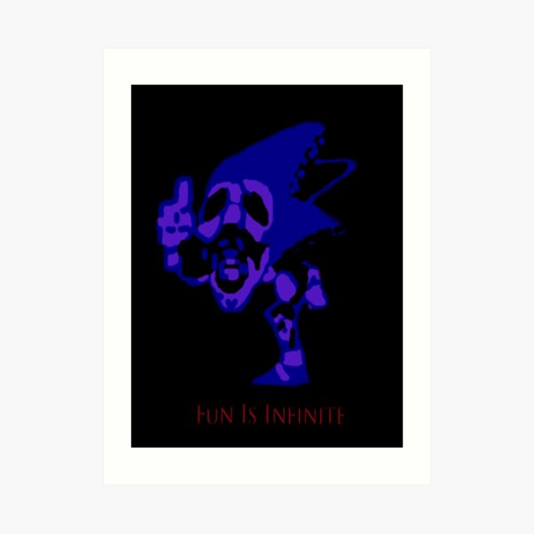 "Sonic CD: Fun Is Infinite!" Art Print for Sale by SuperKonata | Redbubble
