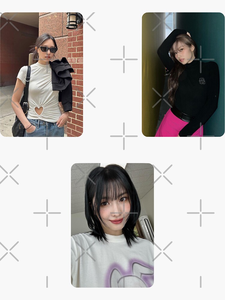 "MISAMO 미사모 Photocard Sticker Set (kpop)" Sticker for Sale by ...