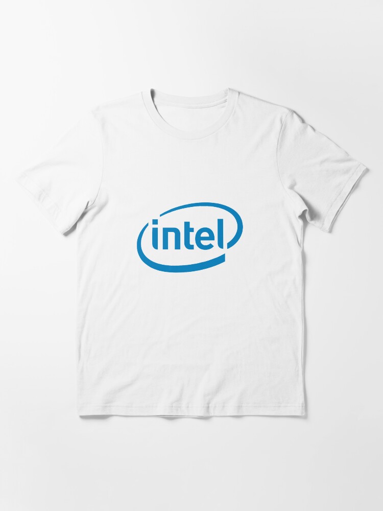 "Intel Logo Merchandise" T-shirt for Sale by GeorgeYbarra | Redbubble ...