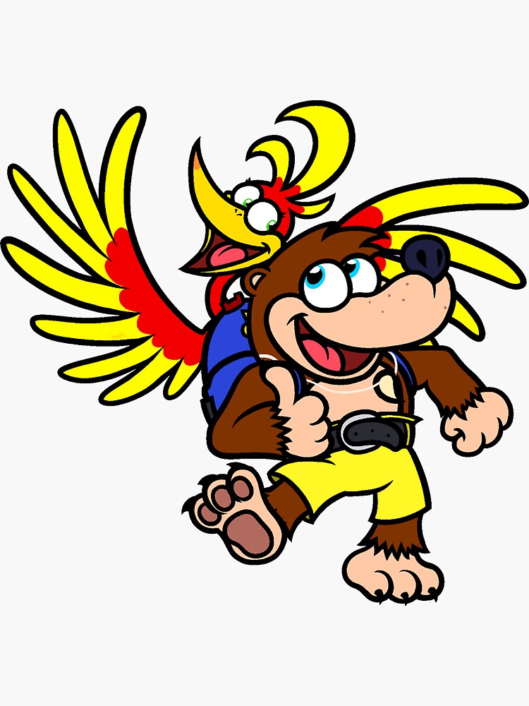 "Goofy 90s Duo" Sticker for Sale by CaptainQuack64 | Redbubble