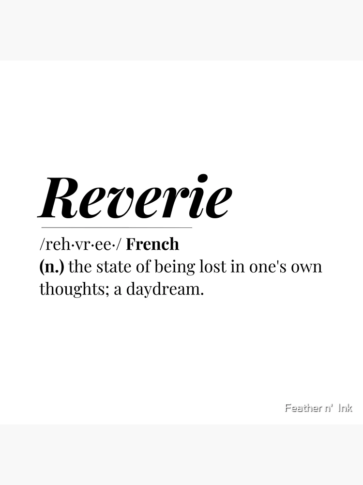 Reverie Definition What Is Eccedentesiast Definition And Poetic