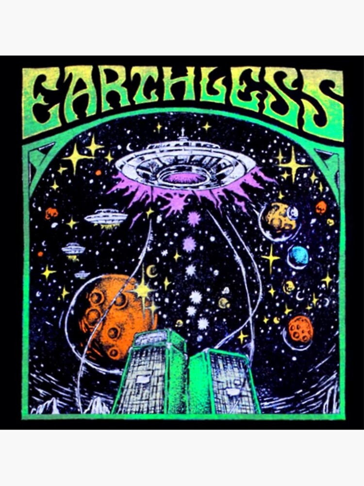 "earthless band 2022 shirt " Sticker for Sale by OswaldttLara | Redbubble
