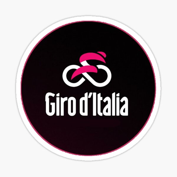 "giro d italia (1)" Sticker for Sale by simonnoah | Redbubble