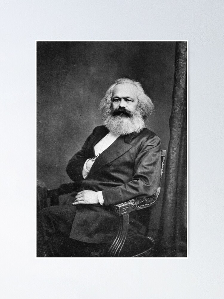 "Karl Marx" Poster by romeobravado | Redbubble