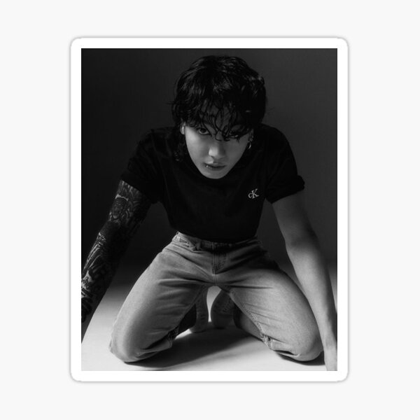 "JK" Sticker for Sale by jennyshan | Redbubble