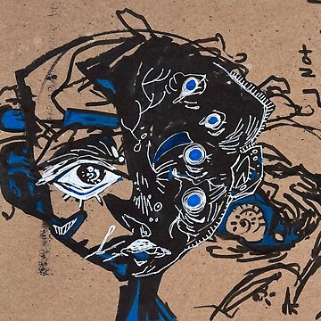 "Not Working!" Sticker for Sale by Emily Moon | Redbubble