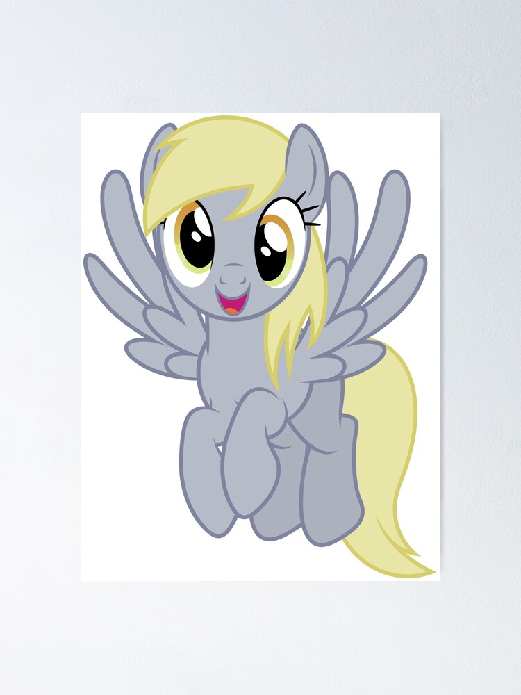"Happy Derpy" Poster by PrinceKatana | Redbubble
