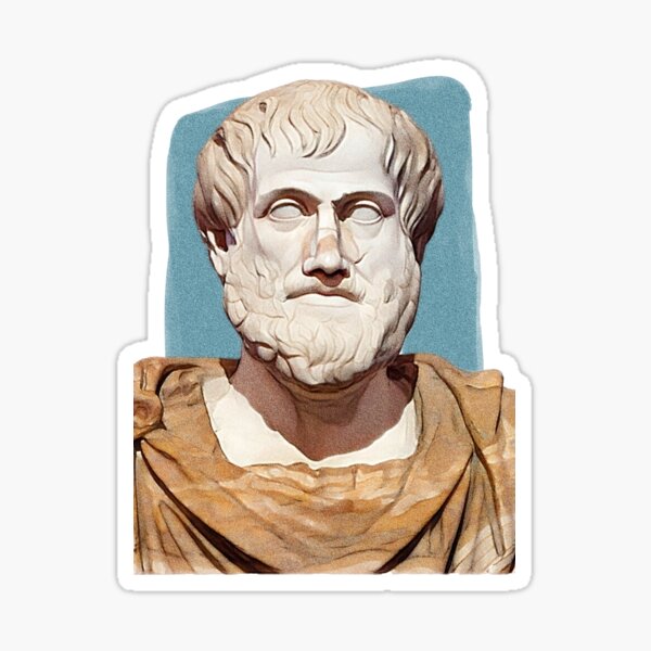 "Greek Philosopher - sapphire - illustration " Sticker for Sale by ...