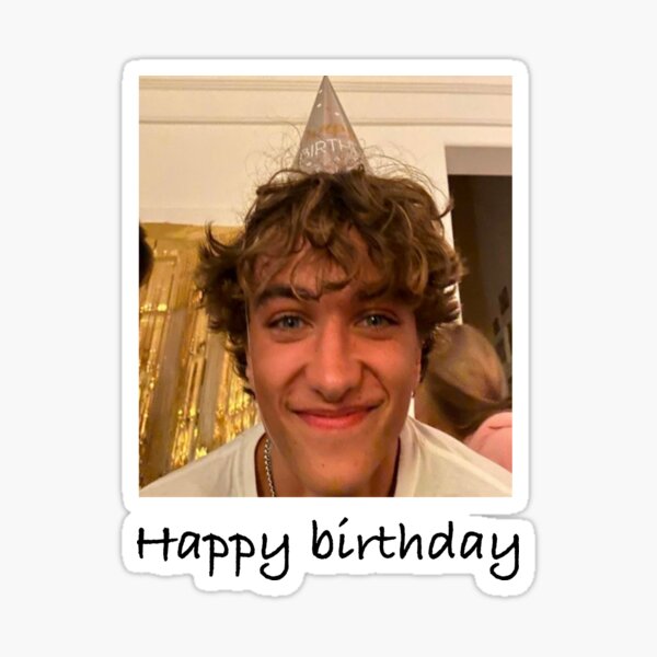 "happy birthday jeremiah fisher" Sticker for Sale by TonyDegenhardt ...