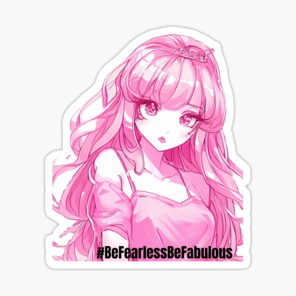 "Anime Kawaii Manga Girl" Sticker for Sale by Yoshilaine12 | Redbubble