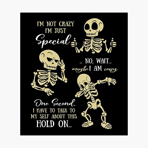 Skeleton With Quotes