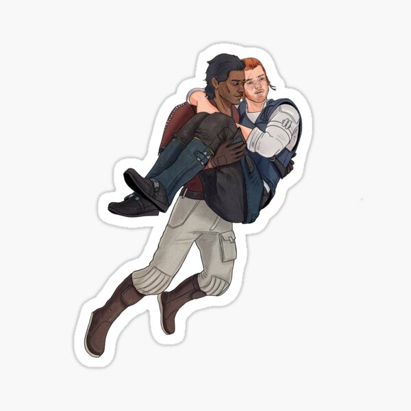 "calbode jetpack carry" Sticker for Sale by nadilee | Redbubble