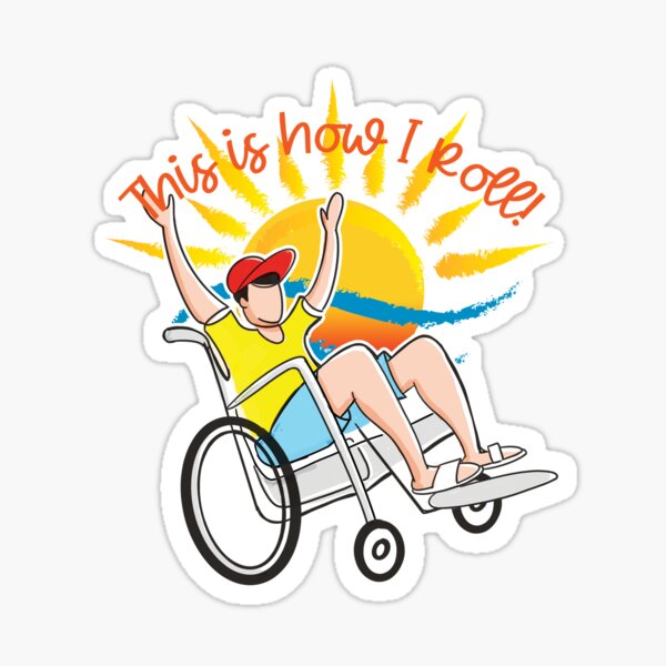 "This is how I roll!" Sticker for Sale by jimbairn | Redbubble