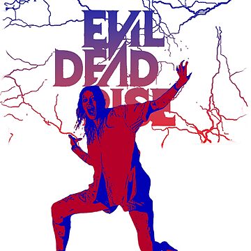 "Evil Dead Rise 2023 graphic design by ironpalette" Sticker for Sale by ...