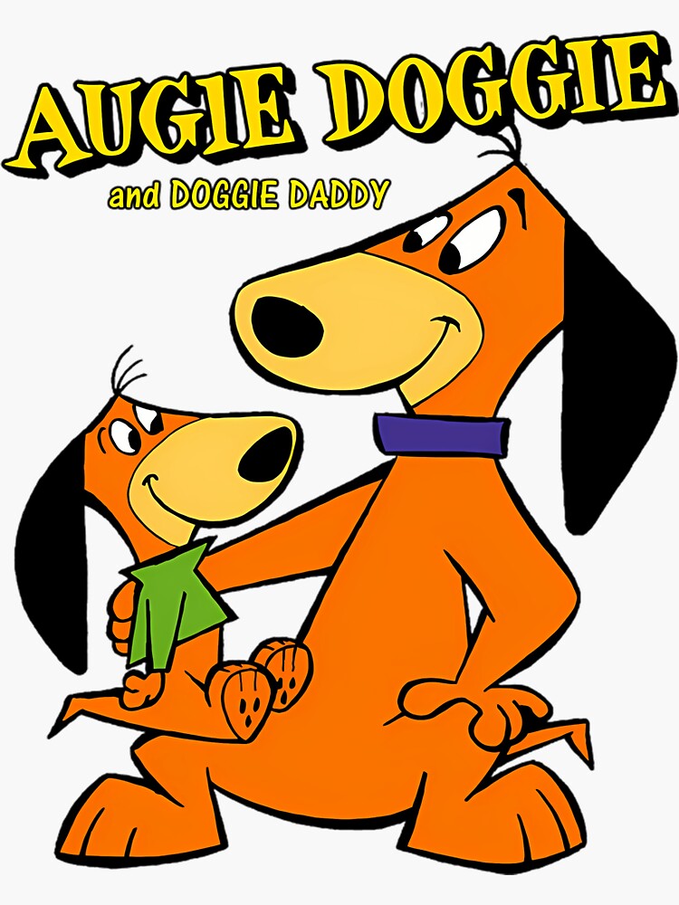 "Augie Doggie & Doggie Daddy: Father & Son" Sticker for Sale by ...