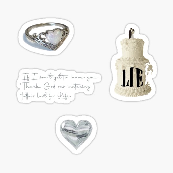"Nessa Barrett lie" Sticker for Sale by Beyza-tuncel | Redbubble