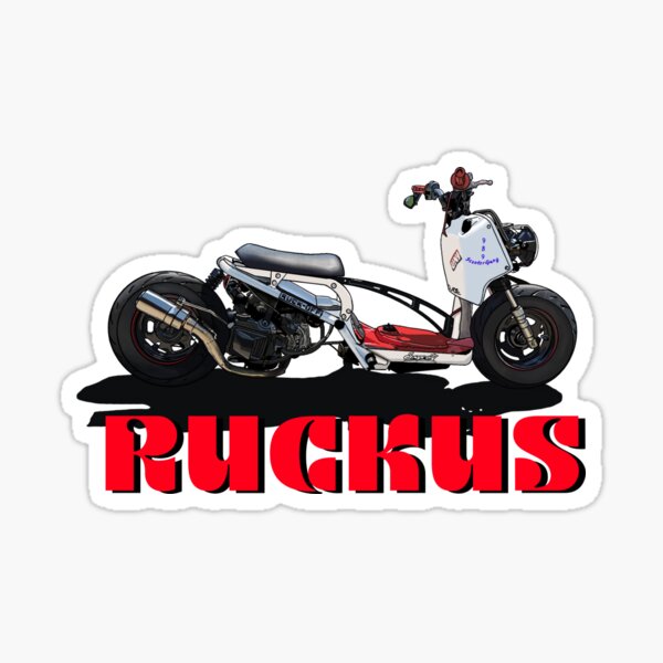 "Honda Ruckus" Sticker for Sale by BAGEL DESIGNS | Redbubble