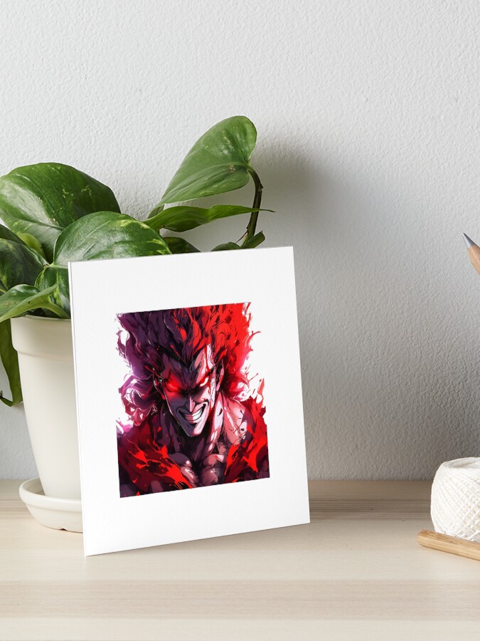 "Yujiro Hanma - Baki Hanma Original Digital Art" Art Board Print for ...