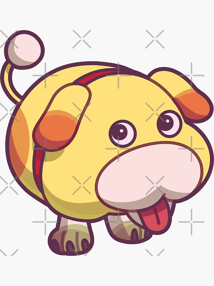 "Oatchi" Sticker for Sale by PeePooShop | Redbubble