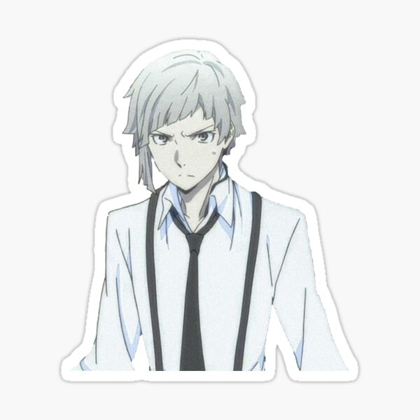 "Bungou Stray Dogs Atsushi Nakajima" Sticker for Sale by Ginpachistore ...